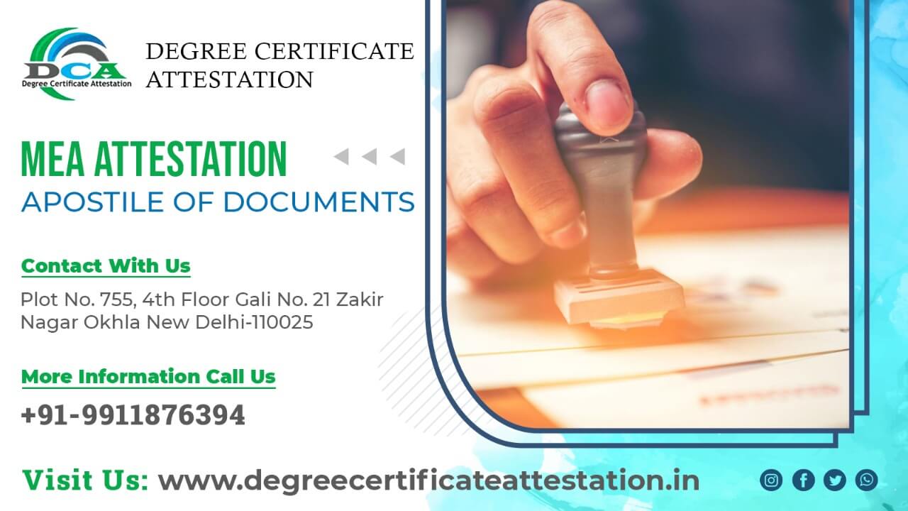 Top Certification Apostille Services Delhi from Govt of India